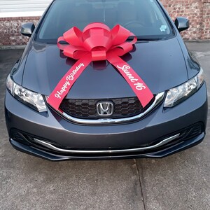 Giant Bows for Cars Surprise We Love You Special Message Car - Etsy