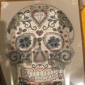 Rhinestone American Crystal Flag Heat Transfer Iron-on Design - Etsy