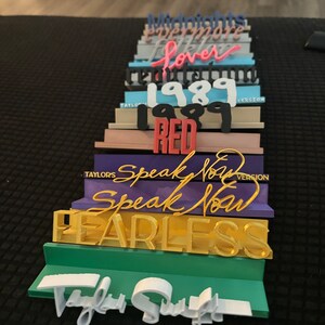 Taylor Swift Vinyl/cd Wall Mount Display Shelf Taylors Version Bundle ...