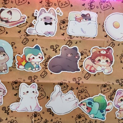 Bleh Kitty Vinyl Sticker/ Laptop Stickers/ Cute Stickers - Etsy