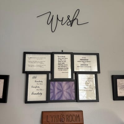 Wire Word Family. Wire Words. Wire Script Words. Wire Word Art. Hanging ...