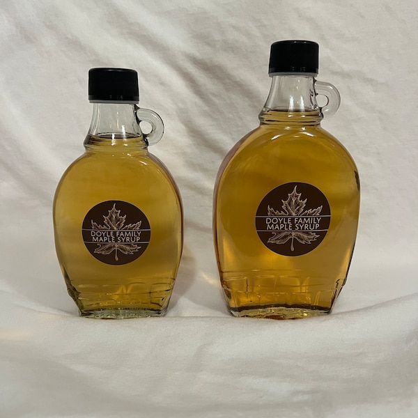 Maple Syrup Labels, Syrup Bottle Label, Maple Syrup Stickers ...