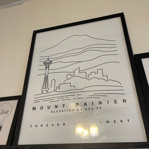 Cascade Mountain Range Tshirt Premium Triblend Tee Oregon - Etsy