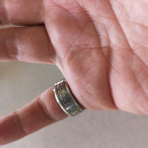 Coin ring USSR Ruble1924 Russian souvenir Silver Coin Ring | Etsy