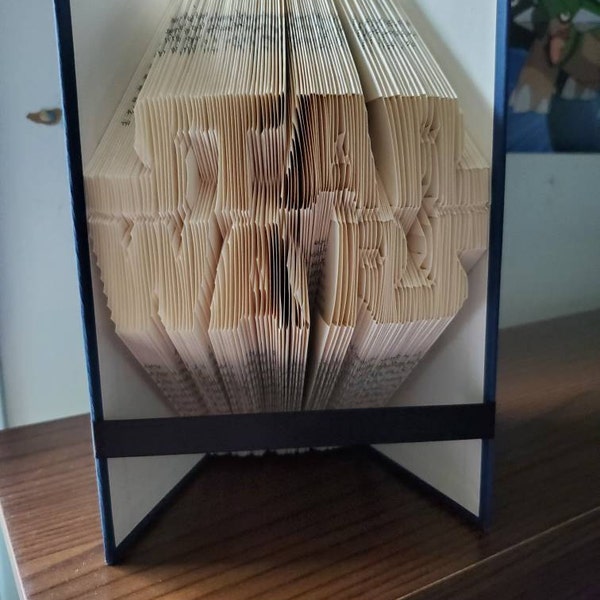 Minnie Mouse Book Folding Pattern - Disney Folded Book Art - Unique ...