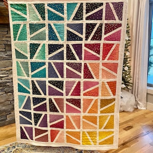 Color Jolt Quilt Pattern - Etsy