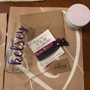 She's Getting Hitched Bachelorette Party Favors Hair Tie | Etsy