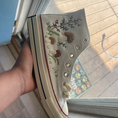 Custom Converse Embroidered Shoes Converse Chuck Taylor 1970s Custom ...