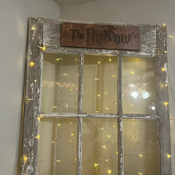 The Burrow Sign - Etsy