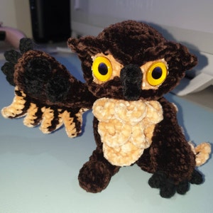 Owlbear Crochet Amigurumi Pattern - Etsy