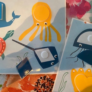 Ocean Animals Printable Busy Book. Under the Sea Learning Quiet ...