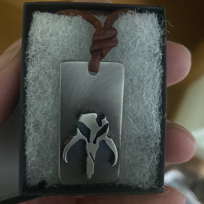 Mandalorian Mythosaur Necklace Star Wars Jewelry Clone Wars Jewelry - Etsy