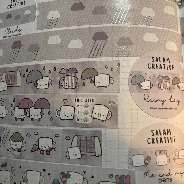 SALAD Sticker Sheet - Healthy Eating/ Veggie Themed Stickers for Your ...