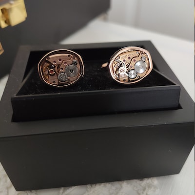 Watch Gears Ring Vintage Steampunk Real Watch Gears and Made - Etsy