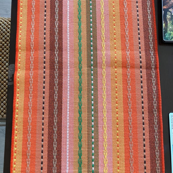 Placemats Set of 4 Colorful Art Woven Placemat Plate Mat Kitchen ...