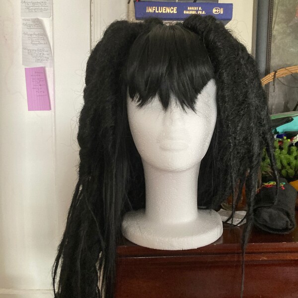 Halloween French Powder Wig YOUR COLOR Outrageous Costume Party ...