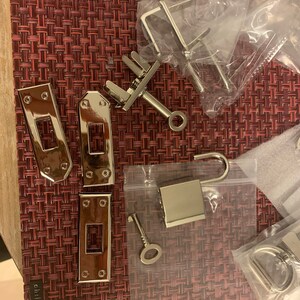 4pcs Bridge buckle Bag chain connector screw d ring bag strap | Etsy