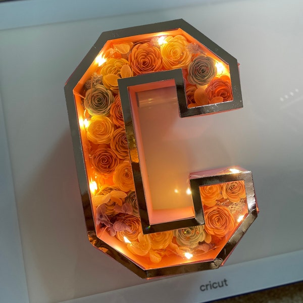 3D A-Z Alphabet Shaker Letters SVG Template, 3D Shaker Numbers 0-9 SVG ...