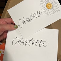 House Drawing Personalised With Calligraphy House Illustration Drawing ...