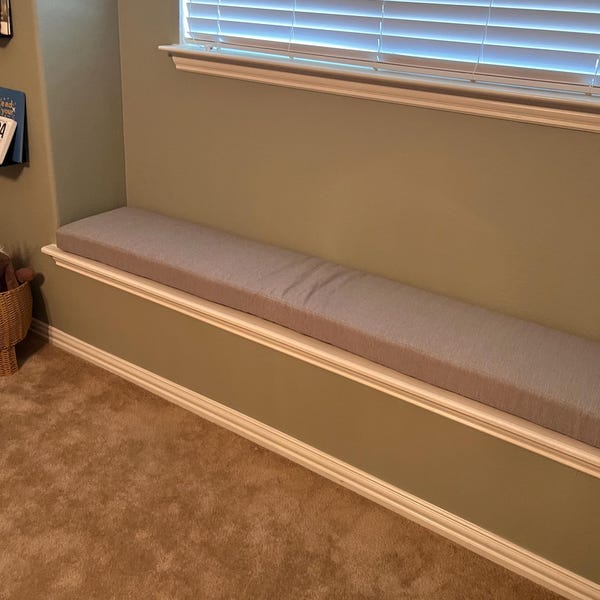Kallax Bench Cushion Custom Cushions Bench Cushions Window Seat ...
