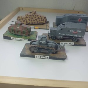 1/72 Scale Spanish Constructora Field Armored Truck, Spanish Civil War ...