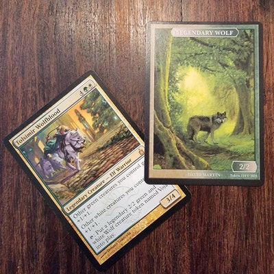 Cat 2/2 Haste Token Art by David Martin Magic the Gathering - Etsy