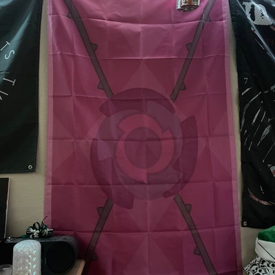 Steven Universe Rose Quartz Battle Flag Banner Any Size Tapestry Wall ...
