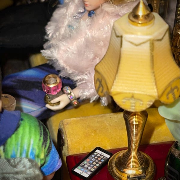 Dollhouse Miniature Smart Phone Mini Phone for Dolls House 1:12 Scale ...