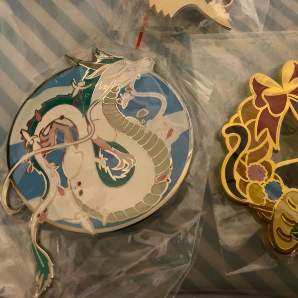Dragon Haku Pin - Etsy