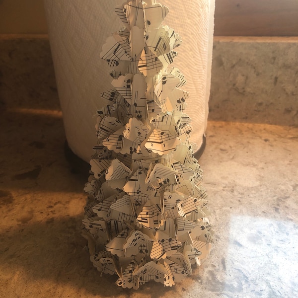 Paper Snowman Ornament - Etsy