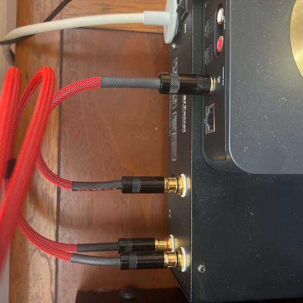 DUAL Turntable Replacement Cable | Mogami Audio Cable, Gold RCA, Ground ...