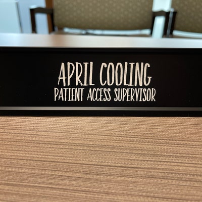 Trendy Teacher Desk Plate Custom Classroom Decor - Etsy