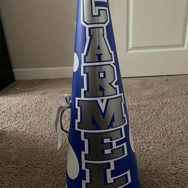 25" Custom Cheer Megaphone LOTS of Colors to Choose From - Etsy
