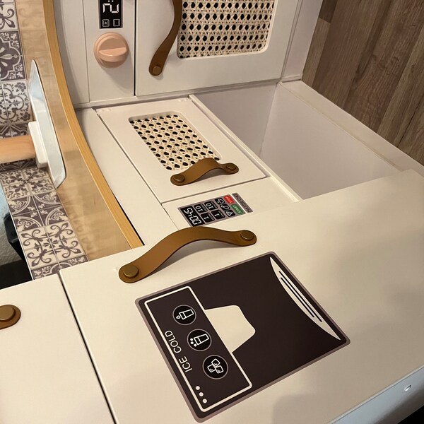 Modern Leather Handle Series “elder” Furniture Handles Made to Measure ...