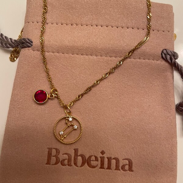 Gold Zodiac Necklace, Constellation Necklace, GOLD FILLED Chain ...