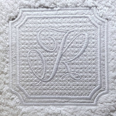 Embossed Machine Embroidery Monogram Font, Knock Down Machine ...