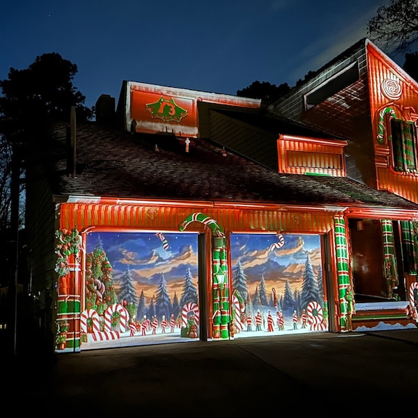 Christmas Projection Mapping Facade Pack! - PACK 2 - Three Themes ...