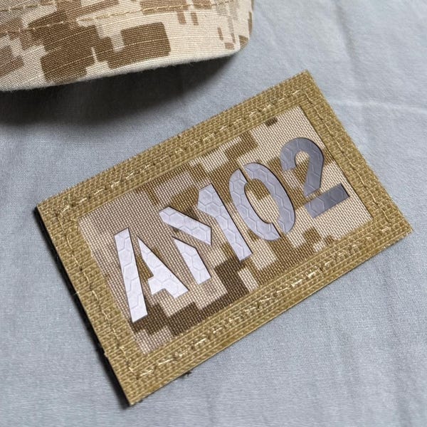 Skeleton Shaka Hang Loose Patch Combat ID Patch Military Patch Infrared ...