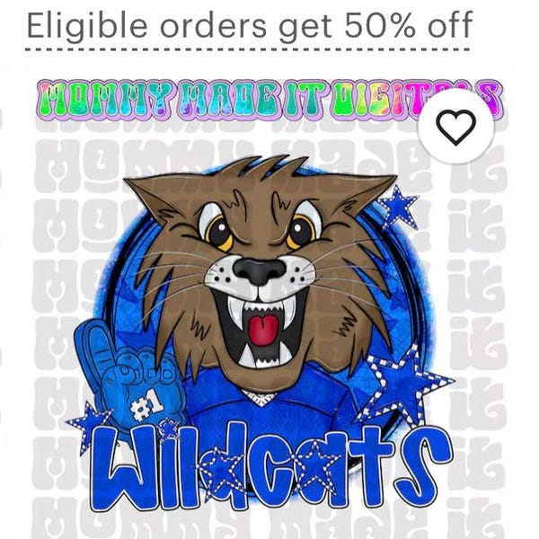 Wildcat School Mascot - Doodle Clipart PNG Digital Design - Wildcat ...
