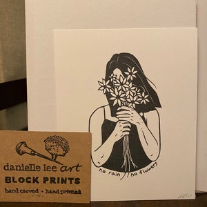 Snail Original Art Block Print Hand Carved Hand | Etsy