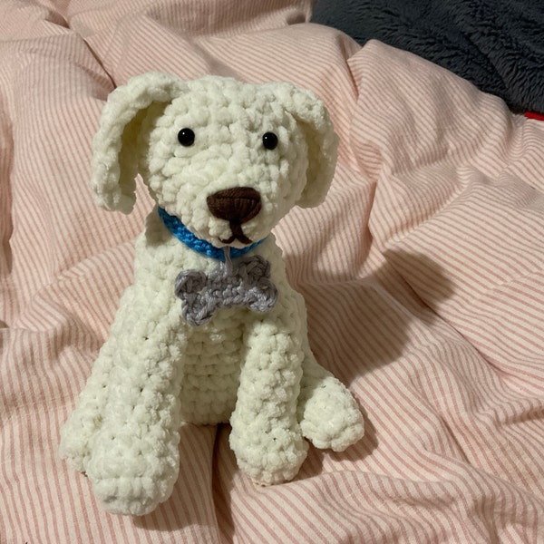 Labrador Crochet Pattern, Golden Retriever Crochet, Dog Crochet Pattern ...