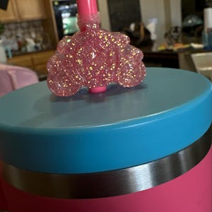 Flamingo Floatie Straw Topper Straw Topper Straw Buddy Summer Straw ...