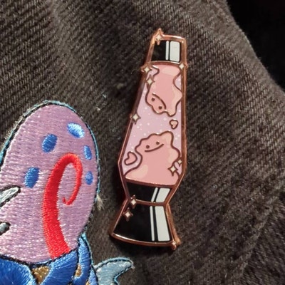 Ditto Lava Lamp Enamel Pin - Etsy
