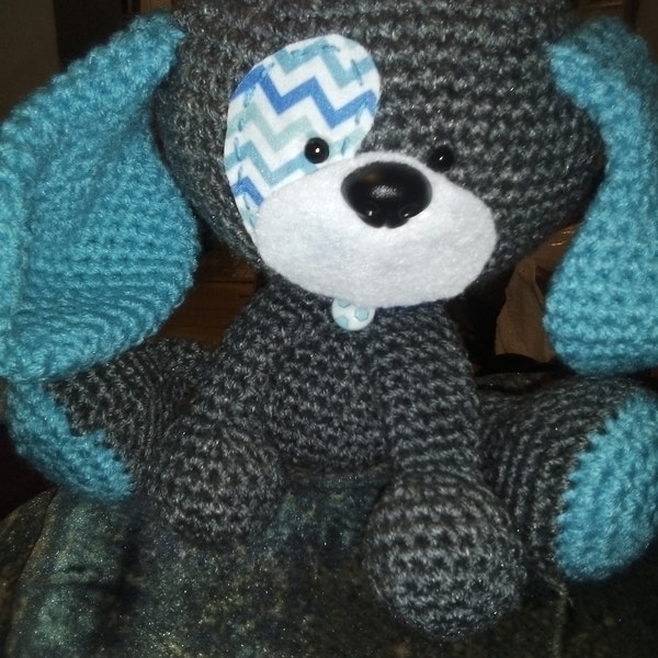 Amigurumi Crochet Domino Dog PDF Pattern - Etsy