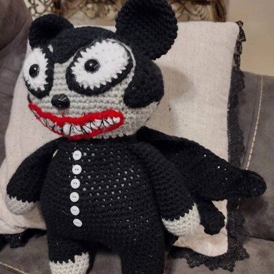 Scary Teddy Crochet Amigurumi digital Pattern Only - Etsy