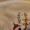 Elphaba Glinda Side Bow Embroidered Sweatshirt, Wicked Musical Movie ...