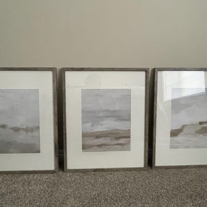 ART PRINT Valley View I, Blue and Green Wall Art, Abstract Nature ...