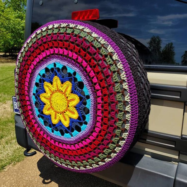 Spare Tirecover Custom the BIG Sunflower Wheel Cover - Etsy