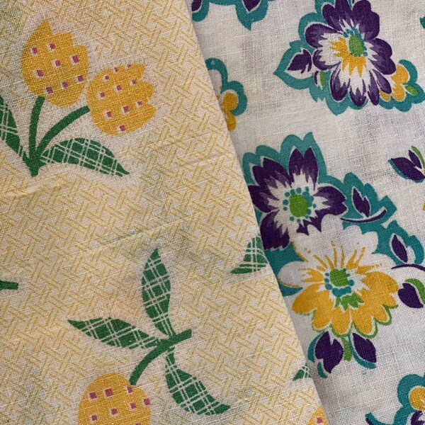 Vintage Ticking Stripe Fabric Pillow Protectors Blue Rose Stripe PAIR ...