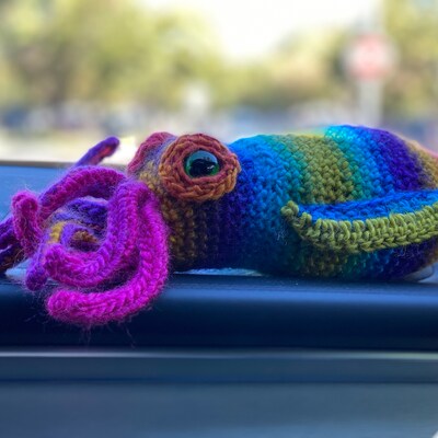 PATTERN ONLY Rainbow Cuttlefish Amigurumi Crochet - Etsy
